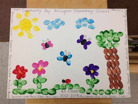 Pin By Genay Jackson On Babiesone Day Thumbprint Art Handprint
