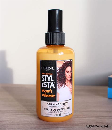 Ruqaiya Khan Loreal Stylista Hair Smoothing Serum Texturizing Spray