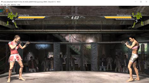 F E Supremacy MMA Issue Xenia Project Game Compatibility GitHub