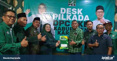 Rocky Bawole Resmi Daftar Pencalonan Pilkada Karimun 2024 Ke PKB
