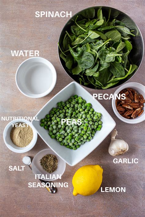 Vegan Spinach Pesto Oil Free