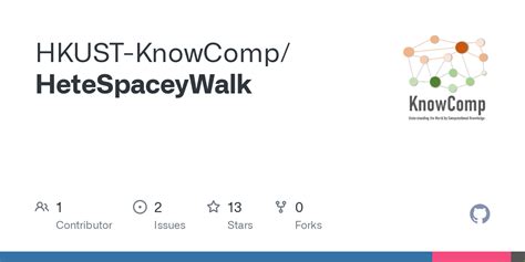 GitHub HKUST KnowComp HeteSpaceyWalk