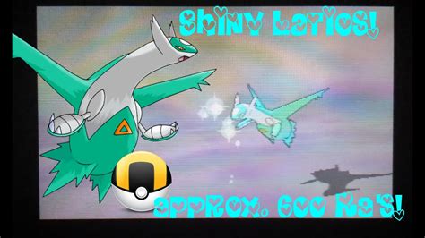LIVE SPARKLES Shiny Latios On Alpha Sapphire After Approx 600