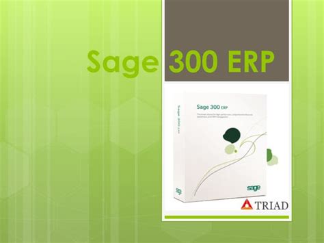 Difference Between Sage Erp 300 Standard And Sage Erp 300 Advanced Ppt Cloud Computing