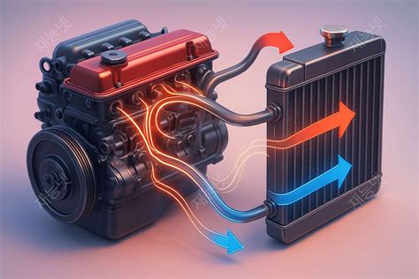 자동차 라디에이터의 엔진 냉각 원리 🚗💨