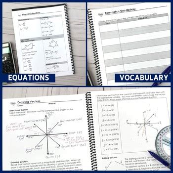 Dimensional Kinematics Workbook Physics D Motion Projectile Motion