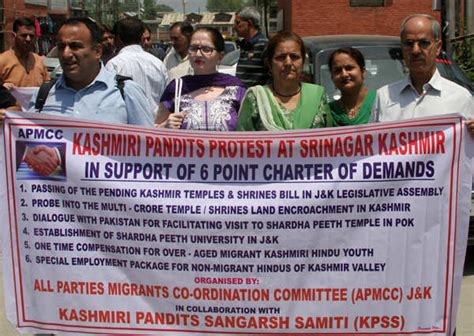 Kashmiri Pandits Threaten Fast Unto Death