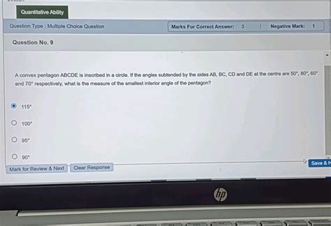 Quantitalivo Ability Question Type Multiple StudyX