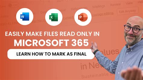 Easily Make Files Read Only In Microsoft 365