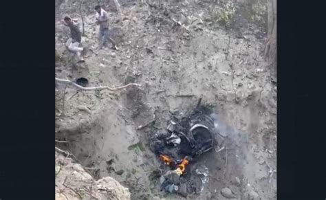 Indian Air Forces Jaguar Fighter Jet Crashes In Ambala Pilot Ejects