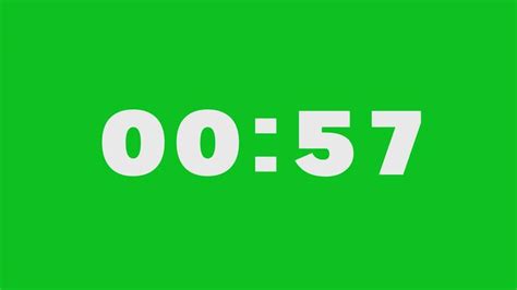 1 Minute Timer One Minute Timer Countdown 60 Seconds Countdown Timer Countdown Timer 60
