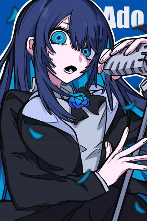 Ado Blue Rose Png Ado Fanarts Ado Fan Art Ado Sense