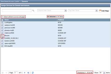 Understanding GUI Controls Junos Space Juniper Networks