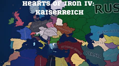 Kaiserreich Timelapse HOI4 Timelapse YouTube