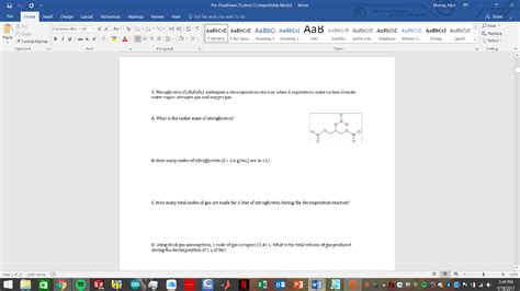 Nitroglycerin C 2n 2h 2o 2 Undergoes A