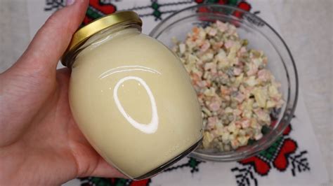 МАЙОНЕЗ в домашних условиях рецепт за 2 минуты Youtube