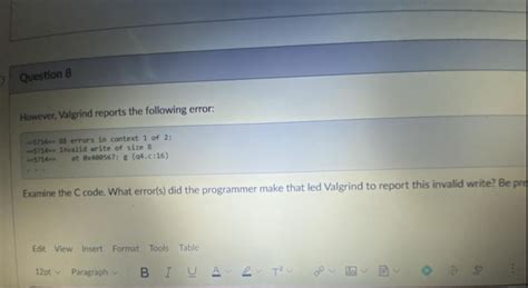 Solved Instructions For Q8 09 When The C Code Below Is