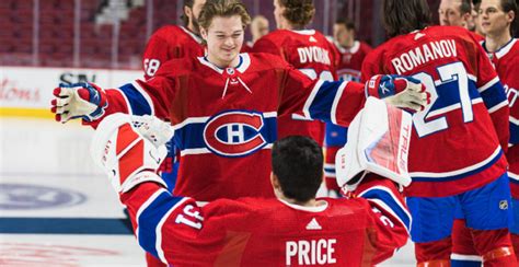 Canadiens Teammates Welcome Price With Open Arms On Practice Return