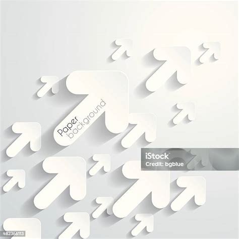 화살표 증가 화살표에 대한 스톡 벡터 아트 및 기타 이미지 화살표 배경 주제 흰색 Istock