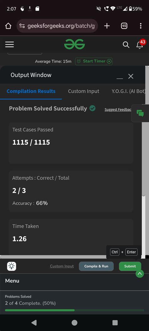 Prethika S On Linkedin 160journey Coding Gfgjourney Programming Learningneverstops