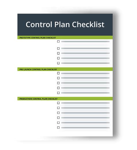 Download Control Plan Checklist Rgbsi