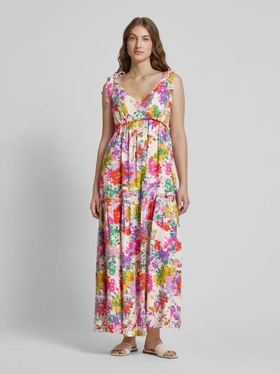 Yas Maxi Jurk Van Viscose Model Briella In Rosé Online Kopen Pandc