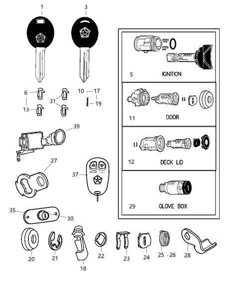 AB Genuine Mopar TRANSMTR KEYLESS Entry