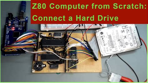 Diy Z80 Retro Computer 4 Connect A Hard Drive Youtube