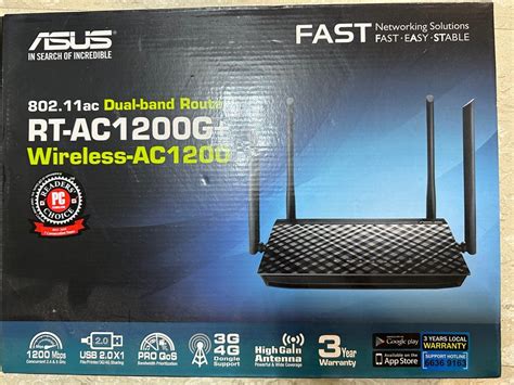 Asus Dual Band Router Wireless AC Computers Tech Parts Accessories Networking On