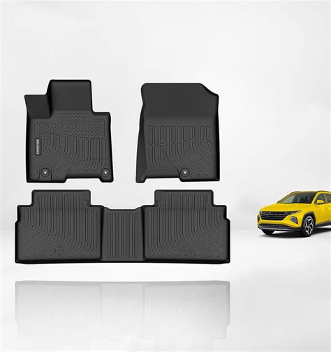 Kelcseecs All Weather D Tech Design TPE Car Floor Mats Floor Liners For Hyundai Tucson