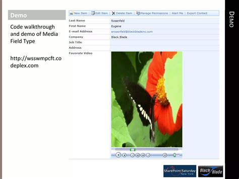 eugene rosenfeld sharepoint custom field types pptx web design and