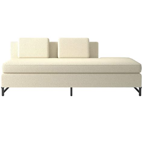 Metric Right Half Back Armless Sofa Model 8046 Wooly Sand By Paul
