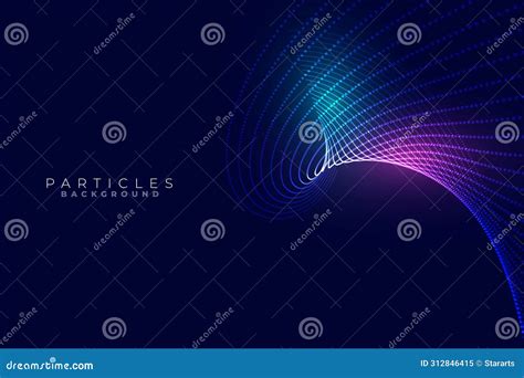 eye catching cyber particle array wallpaper a glowing network of