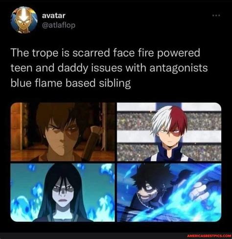 Avatarthelastairbender Myheroacademia Todoroki Zuko Azula Dabitodoroki Firepowers