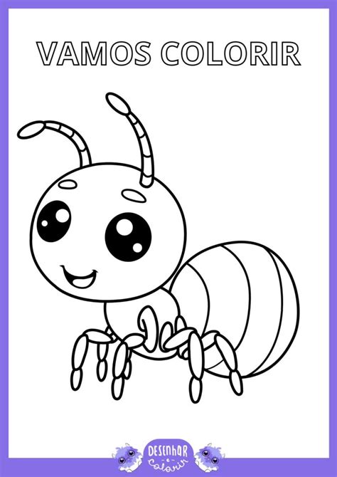 Desenho De Formiga Para Colorir Formiga Para Colorir Imprimir E