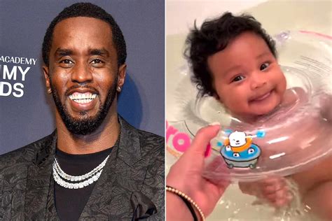 Diddy Shares Cute Video Of Daughter Love 3 Months Enjoying Bathtime