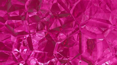 Free Download Hot Pink Crystal Abstract Background