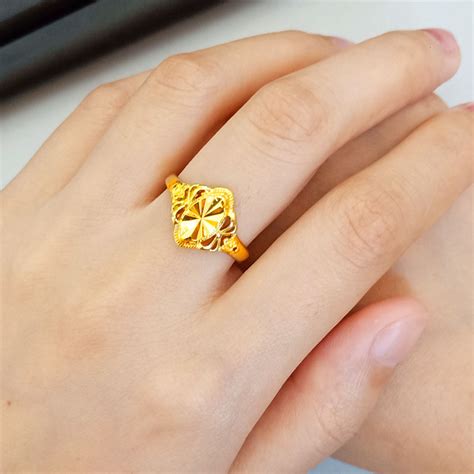 送妈妈黄金戒指的款式黄金戒指款式及价格 伤感说说吧