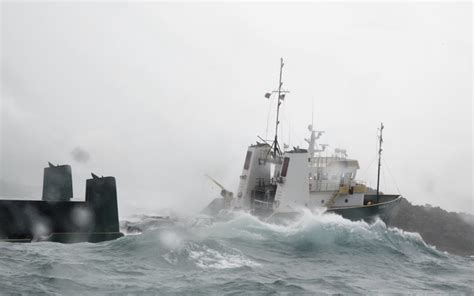Coast Guard Rescues 12 After Virgin Islands Grounding Workboat