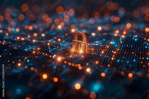 Global File Transfer Service With Secure Encrypted Network For Storing Protected Data Concept