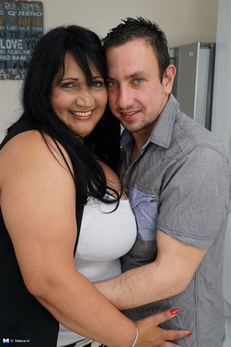 This Horny Mature Bbw Loves Fooling Around With Her Toy Boy