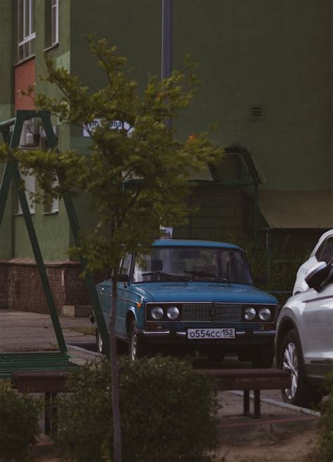 주차 된 차량의 조감도 · 무료 스톡 사진