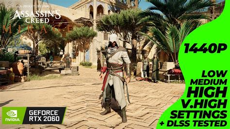 Assassins Creed Mirage Rtx 2060 I7 4770 1440p All Settings