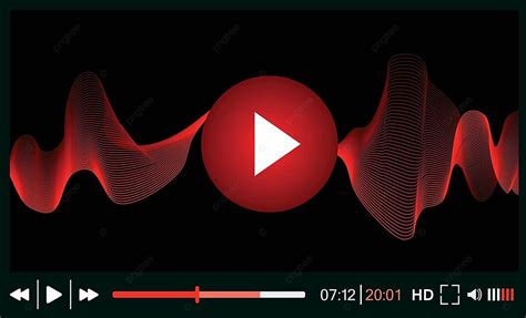 Web Player Control Background Volume Vector Control Background