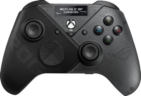 Asus Rog Raikiri Pro Wireless Pc Controller Oled Display Usb C24ghzbt On Pc Usb C On Xbox