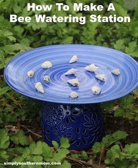 How To Make A Bee Water Station For Your Garden Artofit