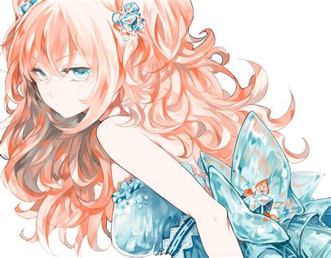 Orange Anime Girl Wallpapers Top Free Orange Anime Girl Backgrounds Wallpaperaccess