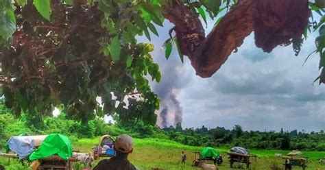 အင်းနားရွာမီးရှို့ခံရလို့ ဒေသခံ ၆၀၀ ဝန်းကျင်ထွက်ပြေး မြန်မာဌာန