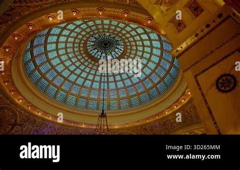 Tiffany Dome In Chicago Cultural Center Famous Landmark In Chicago