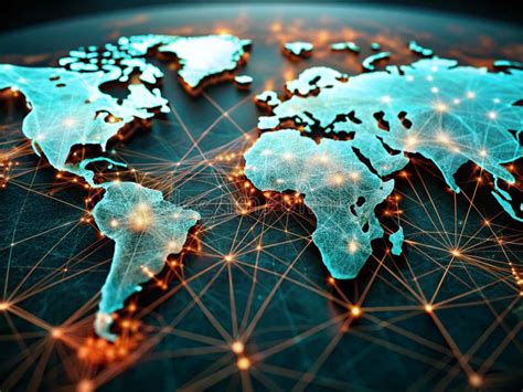 A Stunning Tiltshift Visualization Of The Global Network Unveiling